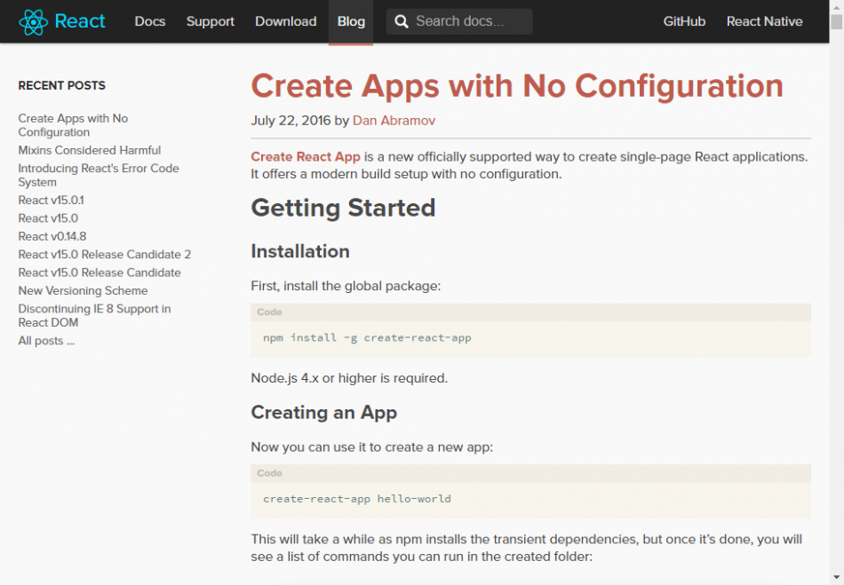 Reactjs Tip Create React App 사용하기 React Hot Loader 적용 Express