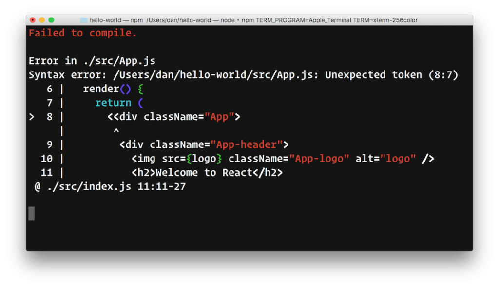 [React.JS] Tip: create-react-app 사용하기 + react-hot-loader 적용 + Express.js 와 함께 사용하기 | VELOPERT.LOG