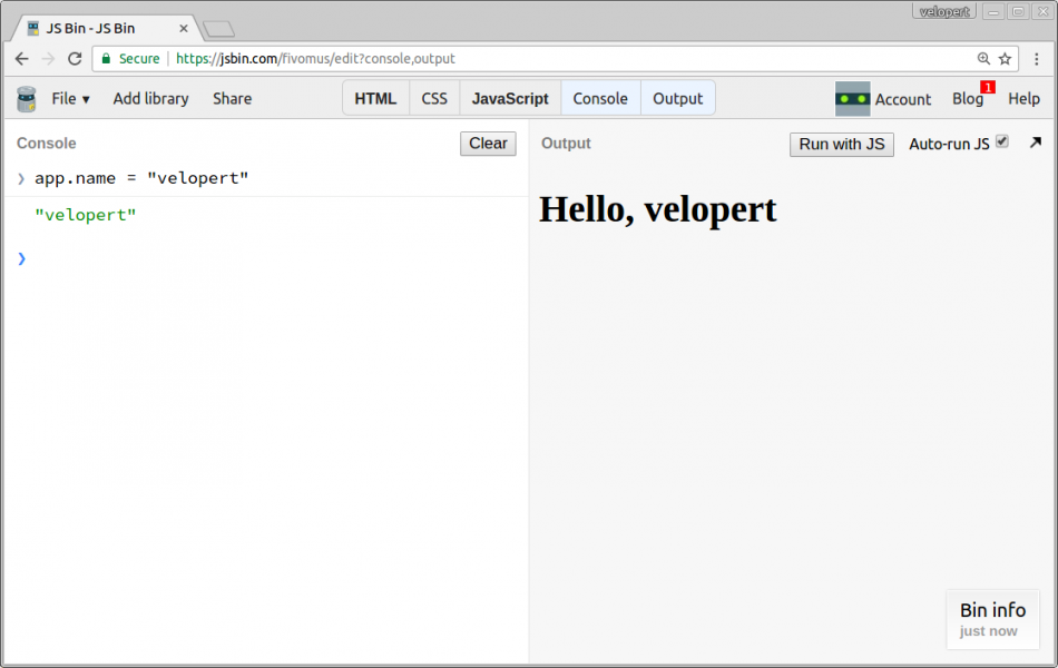 [Vue.JS 2.0] 소개 및 시작하기 | VELOPERT.LOG